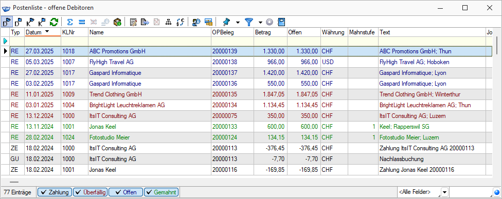 Auftrag – SelectLine Business Software - selectline.ch DE